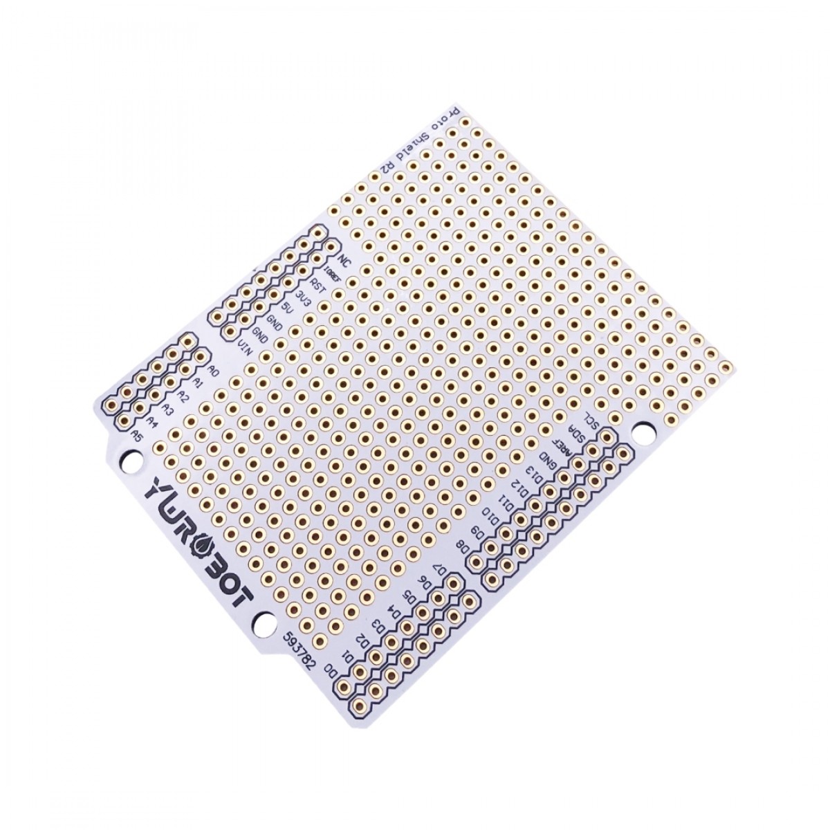 Ywrobot Proto Pcb For Arduino Uno White Unoprotopcbwh