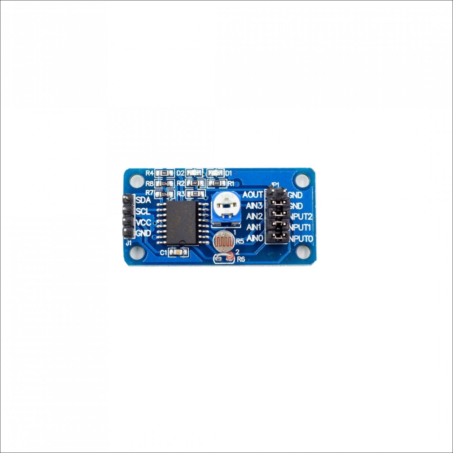 PCF8591 AD-DA Converter Module with Built-in Sensors - PCF8591
