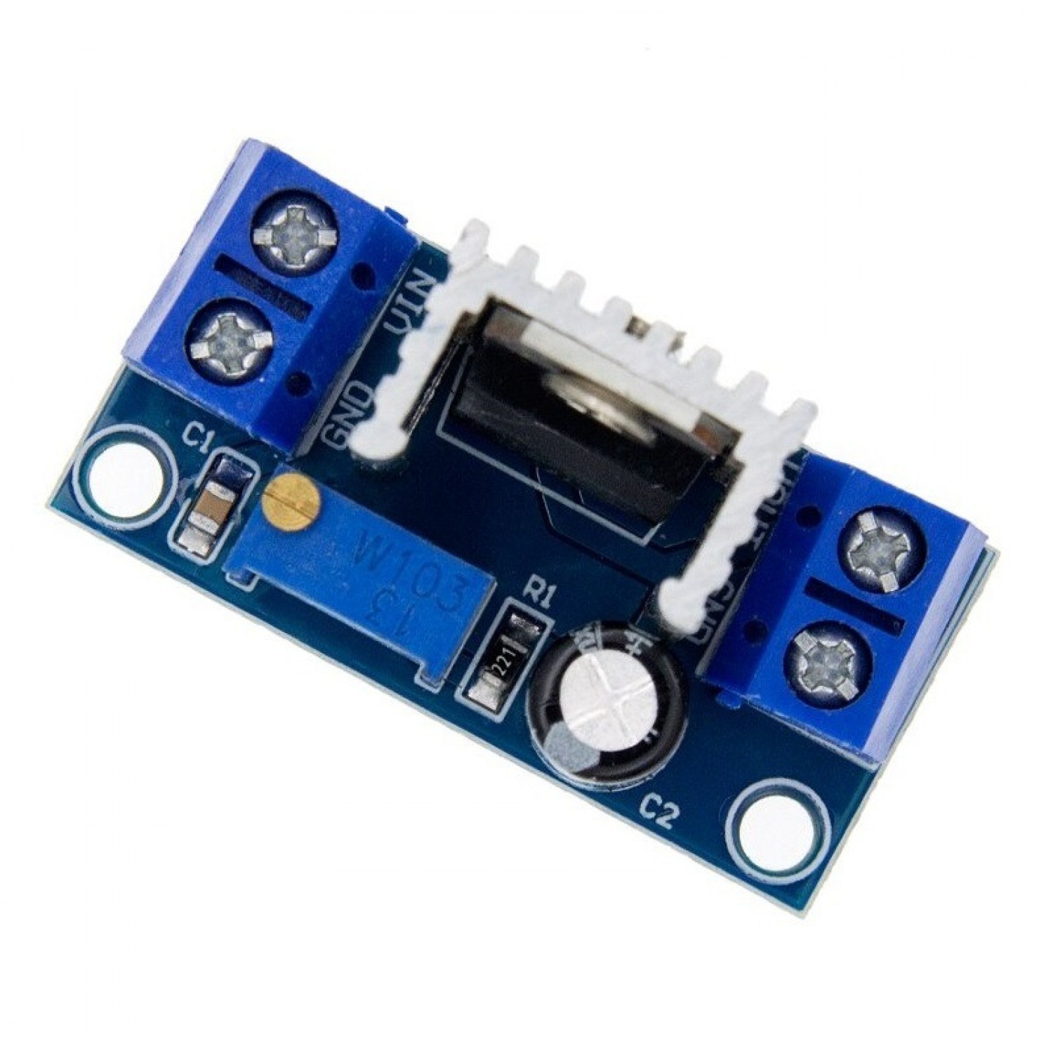 LM317 Adjustable Voltage Regulator Module - LM317MOD