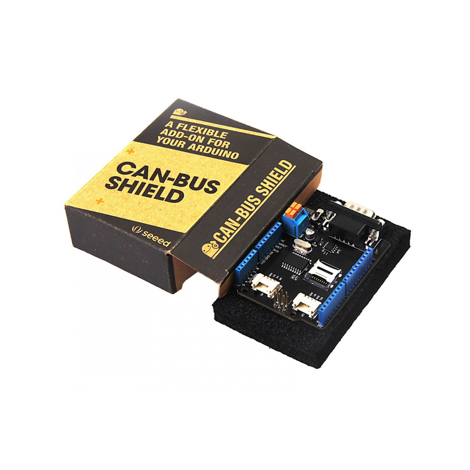 Seeed Studio CAN Bus Shield V2.0 - MCP2515 and MCP2551 - SEEED-103030215