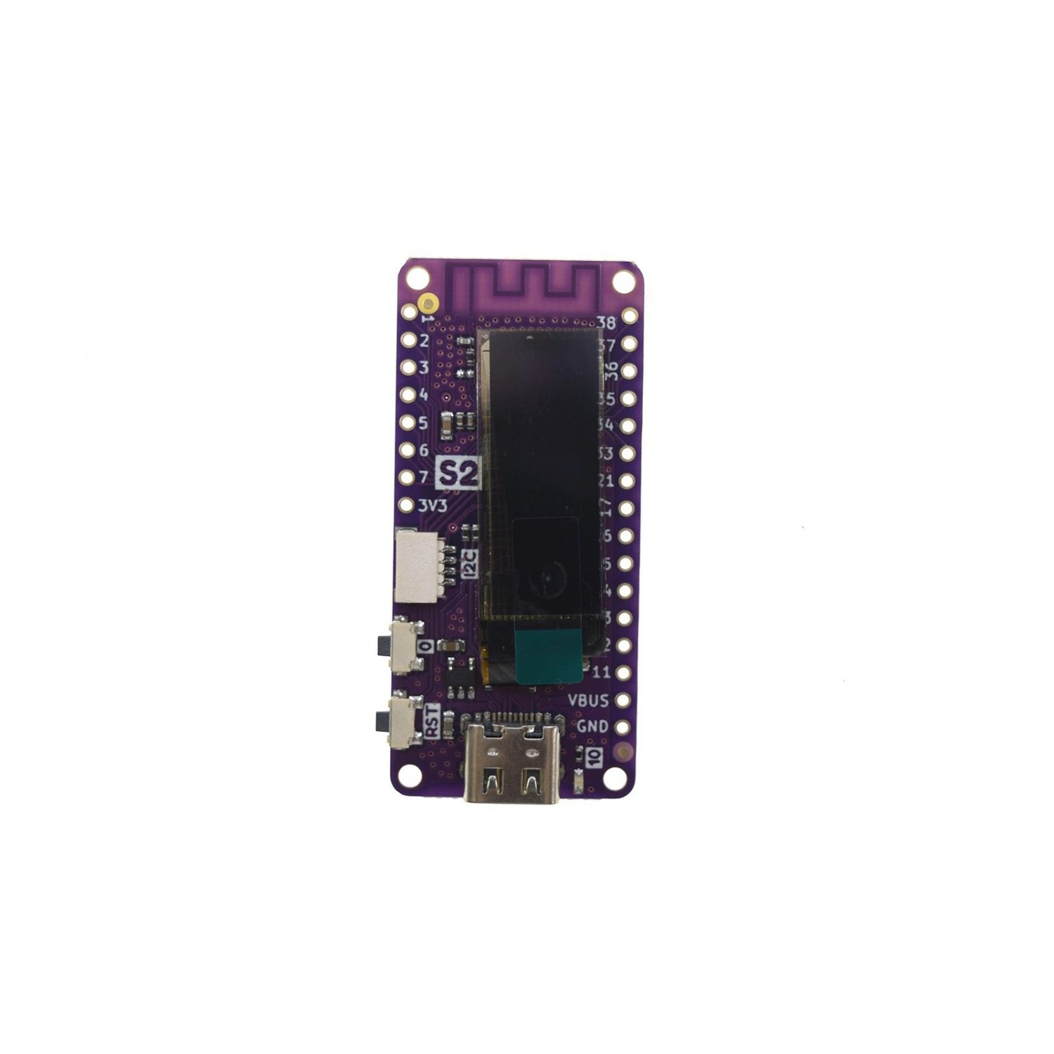 Wemos S2 PICO met OLED Display - ESP32-S2 - WMS2PICO-OLED