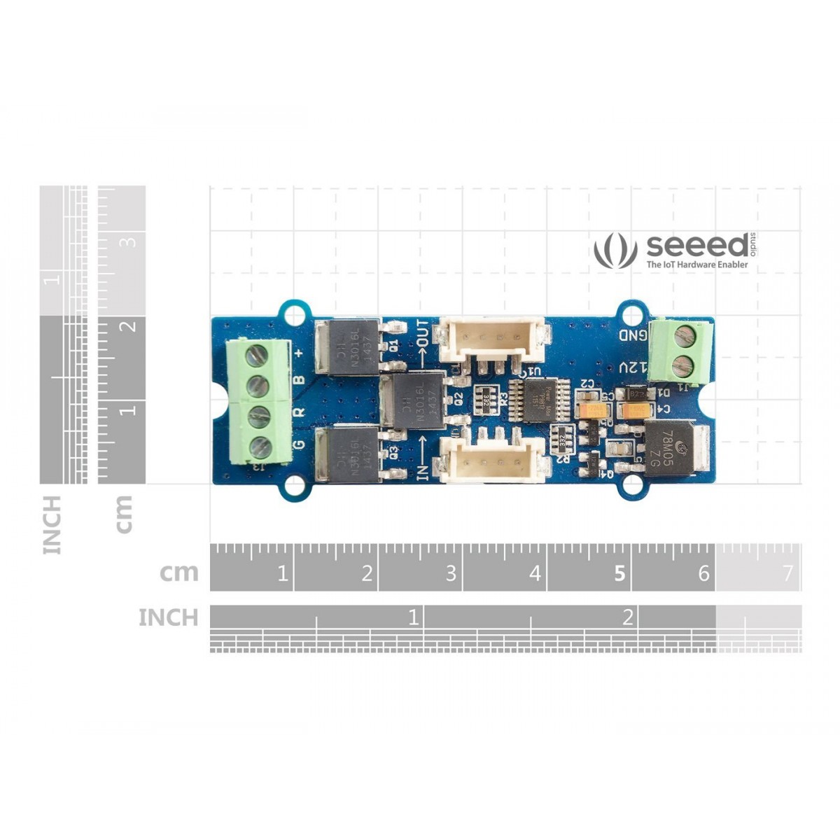 Seeed Studio Grove LED Strip Driver - SEEED-105020002 Seeed Studio Grove LED Strip Driver - SEEED-105020002