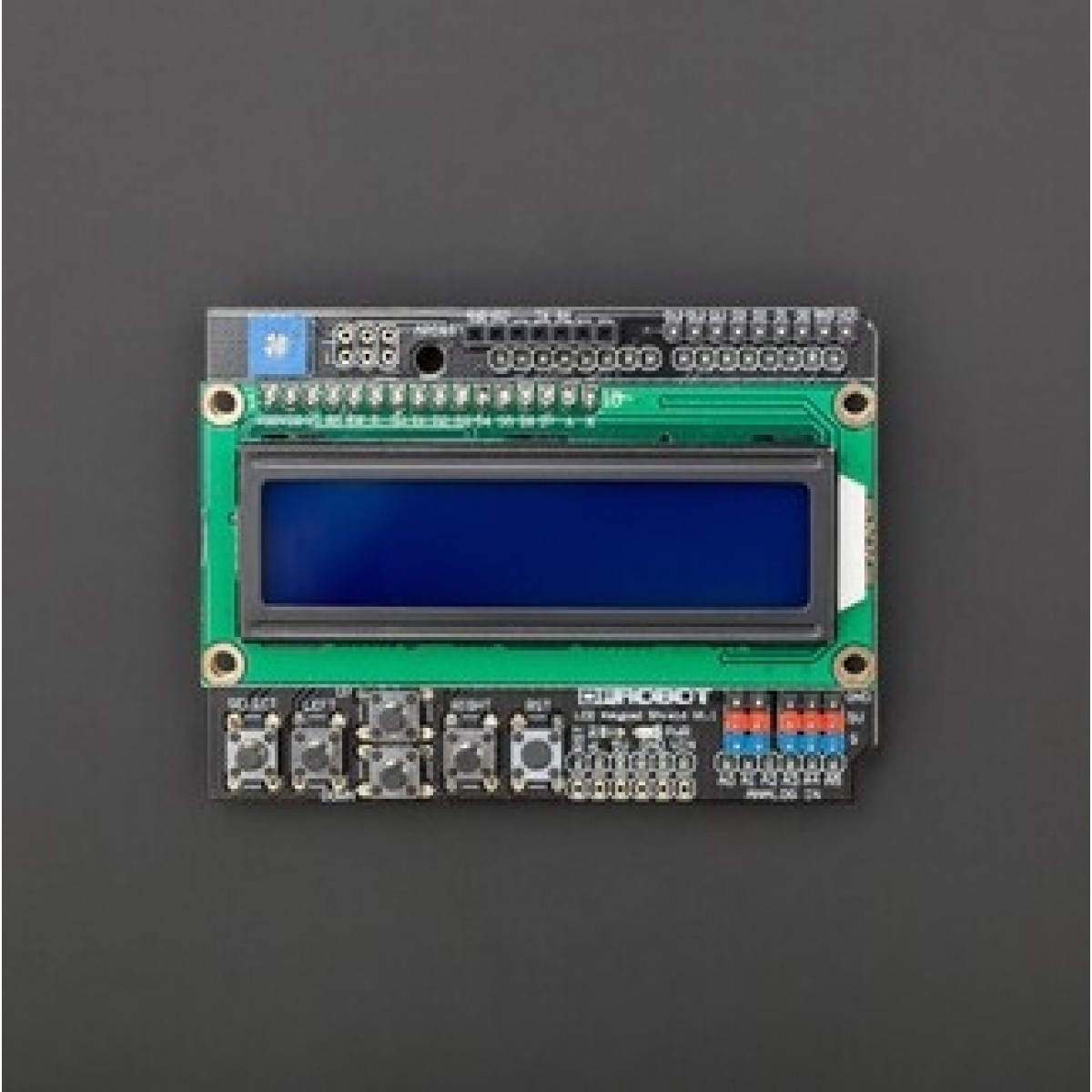 Dfrobot Gravity 1602 Lcd Keypad Shield For Arduino Dfrobot Dfr0009 