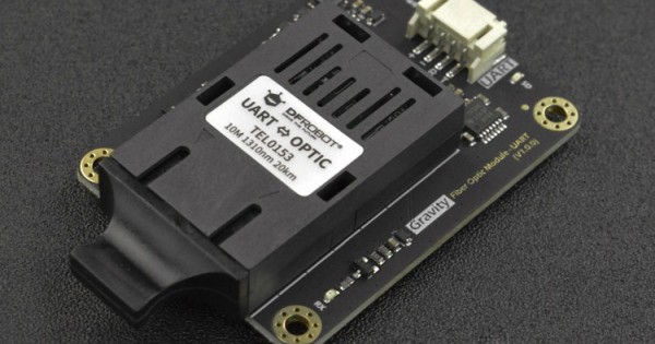 Dfrobot Gravity Uart Fiber Optic Transceiver Module Dfrobot Tel0153