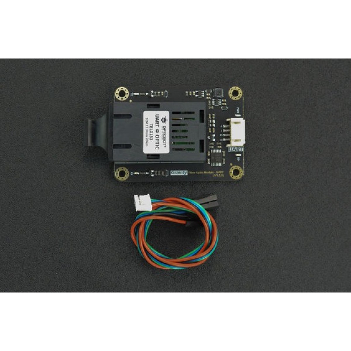 Dfrobot Gravity Uart Fiber Optic Transceiver Module Dfrobot Tel0153