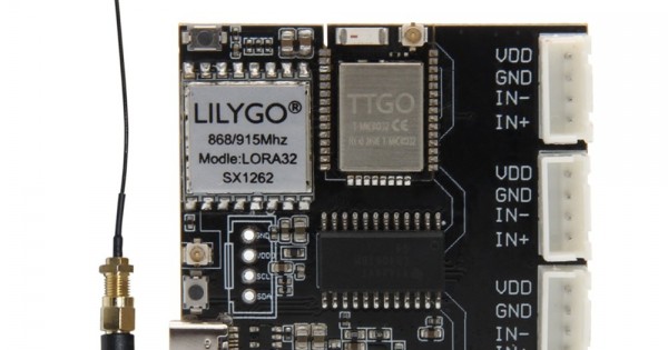 LilyGO TTGO T-Weigh ESP32 - LoRa 868MHz - HX711 - LILYGO-H522