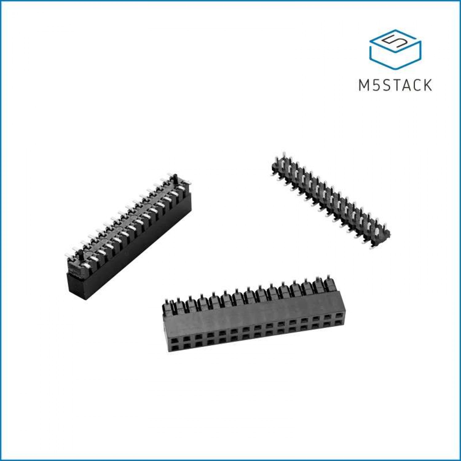 M5Stack 2x15 SMD Pins Header for 13.2 Module - Male en Female - 10 Pair ...