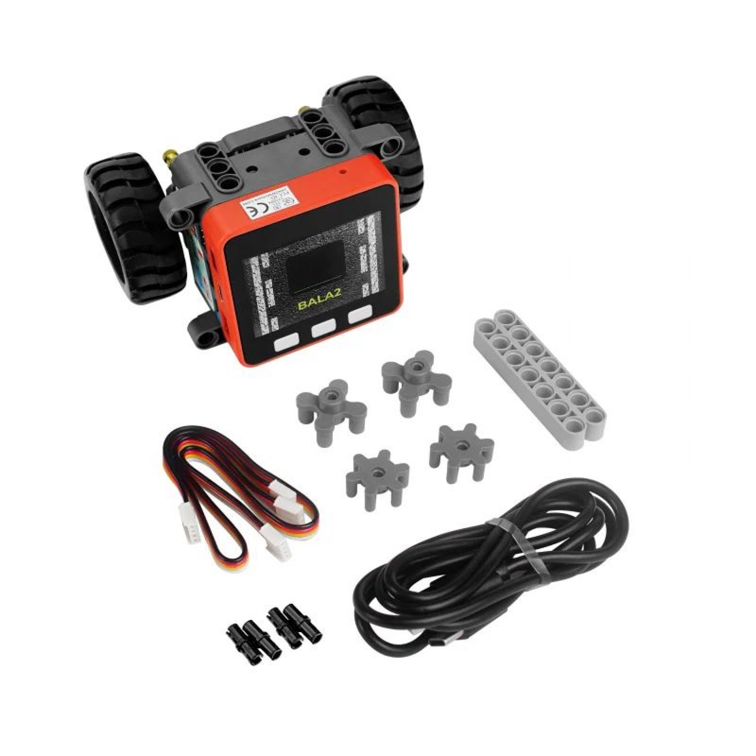 M5Stack BALA2 Fire Zelf Balancerende Robot Kit - inclusief M5Core Fire ...