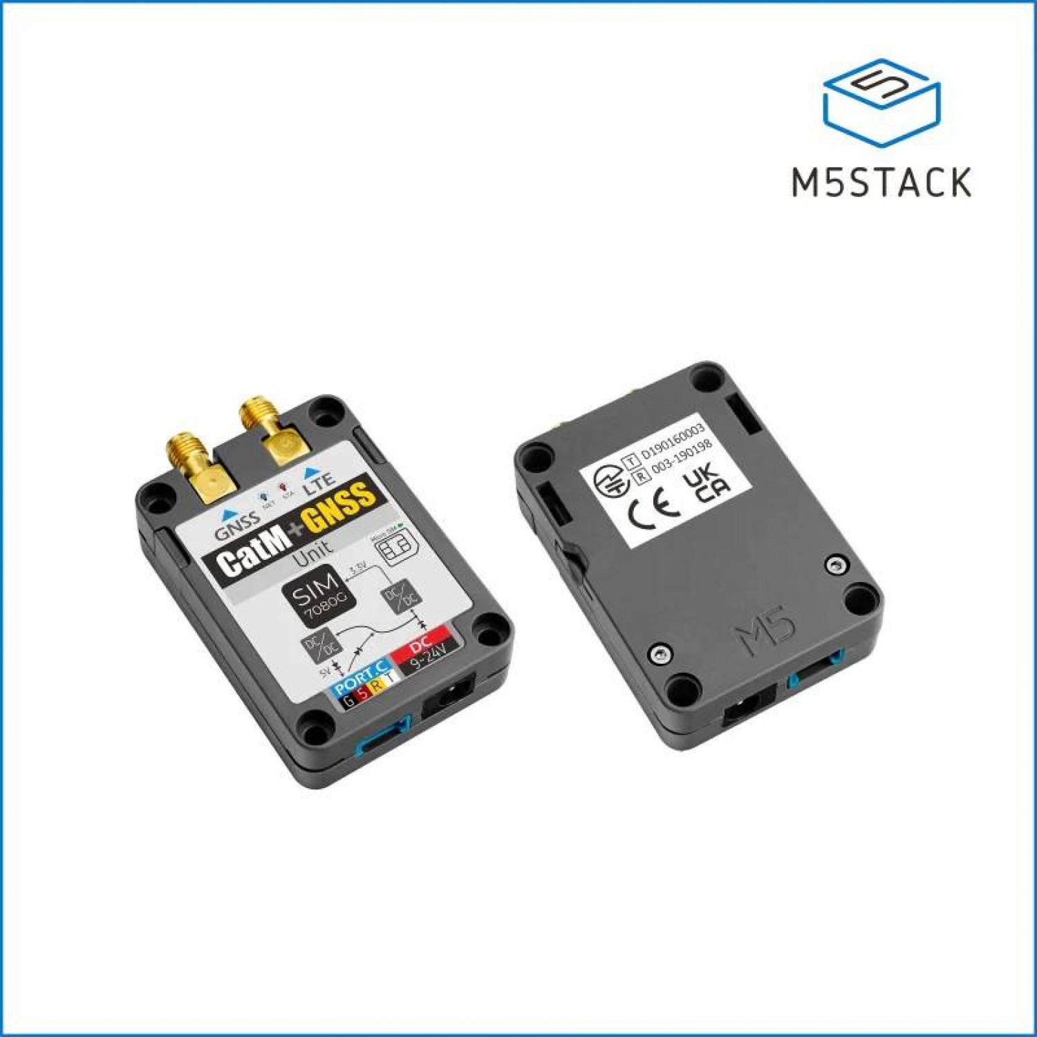 M5Stack Cat-M NB-IoT en GNSS Unit - SIM7080G - M5STACK-U137