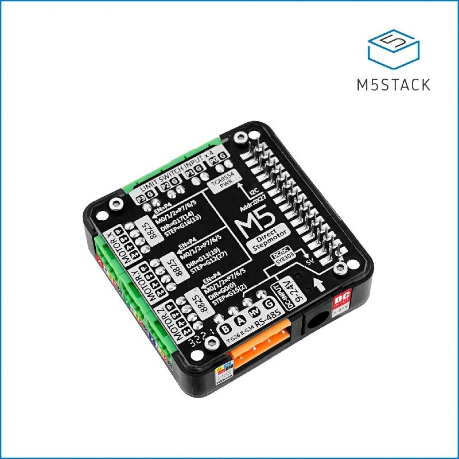 M5Stack Stepmotor Driver Module - HR8825 - for M5Core - M5Stack-M039