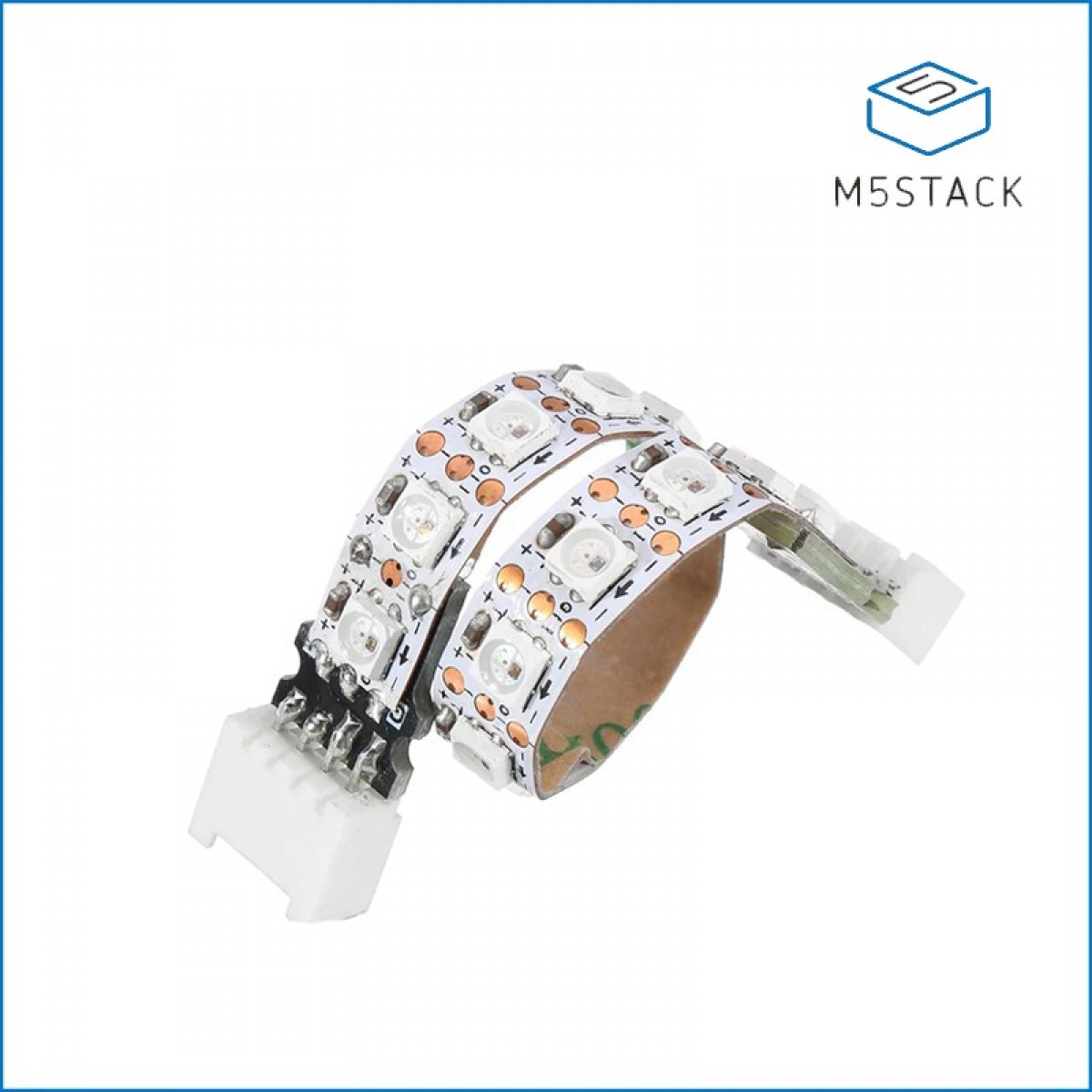 M5Stack SK6812 RGB LED Strip - 15 LEDs - 10cm - M5Stack-A035