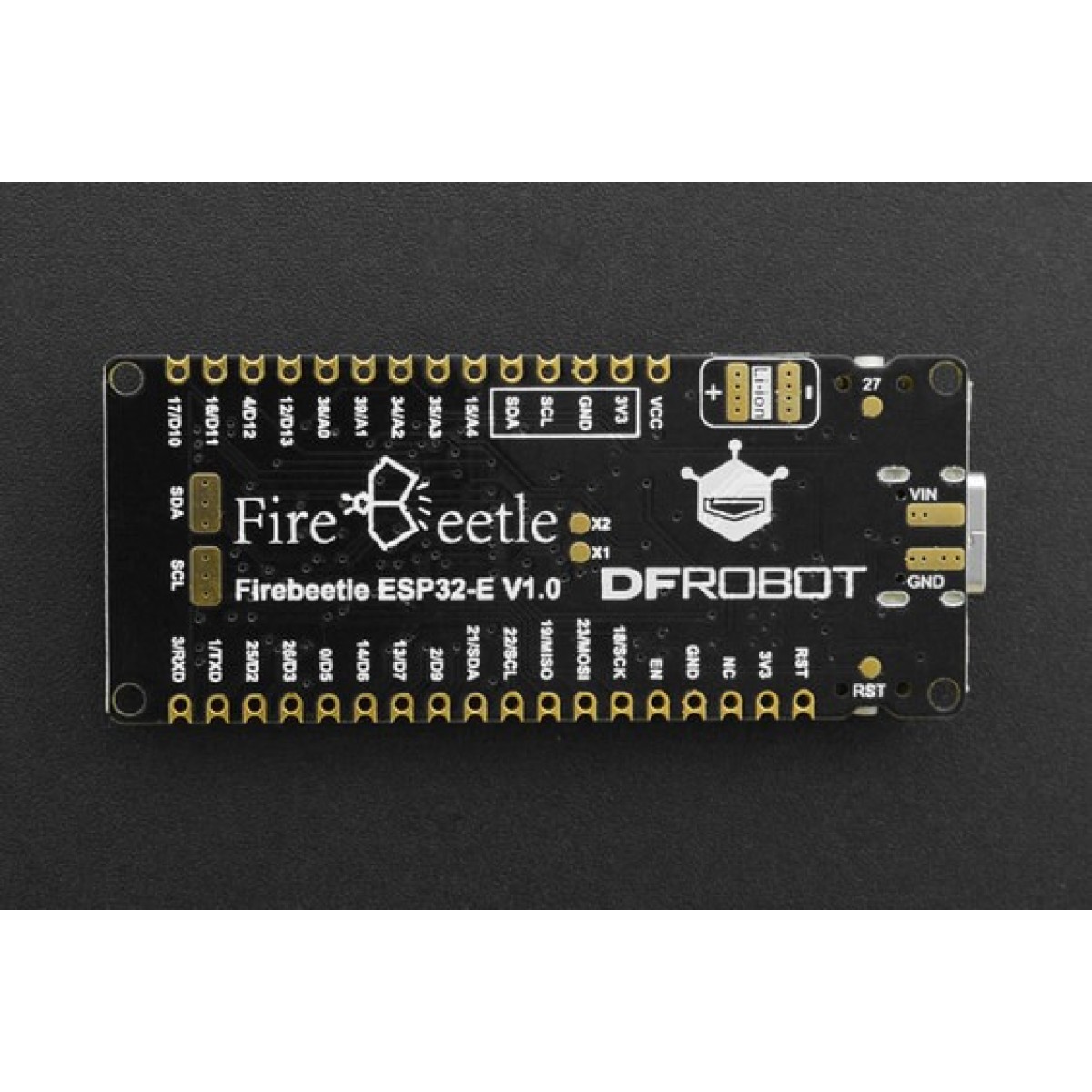 Dfrobot Firebeetle 2 Esp32 E Iot Microcontroller Wi Fi And Bluetooth Seperate Headers