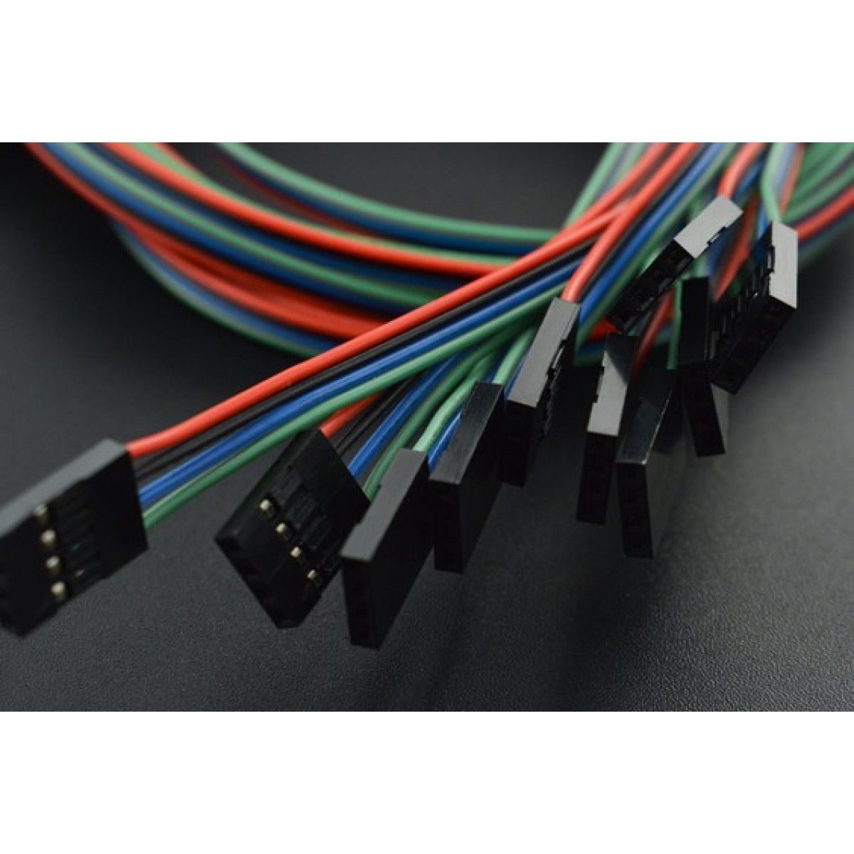 DFRobot Gravity 4p I2C-UART Sensor Cable - 50cm - 10 pieces - DFROBOT-FIT0773