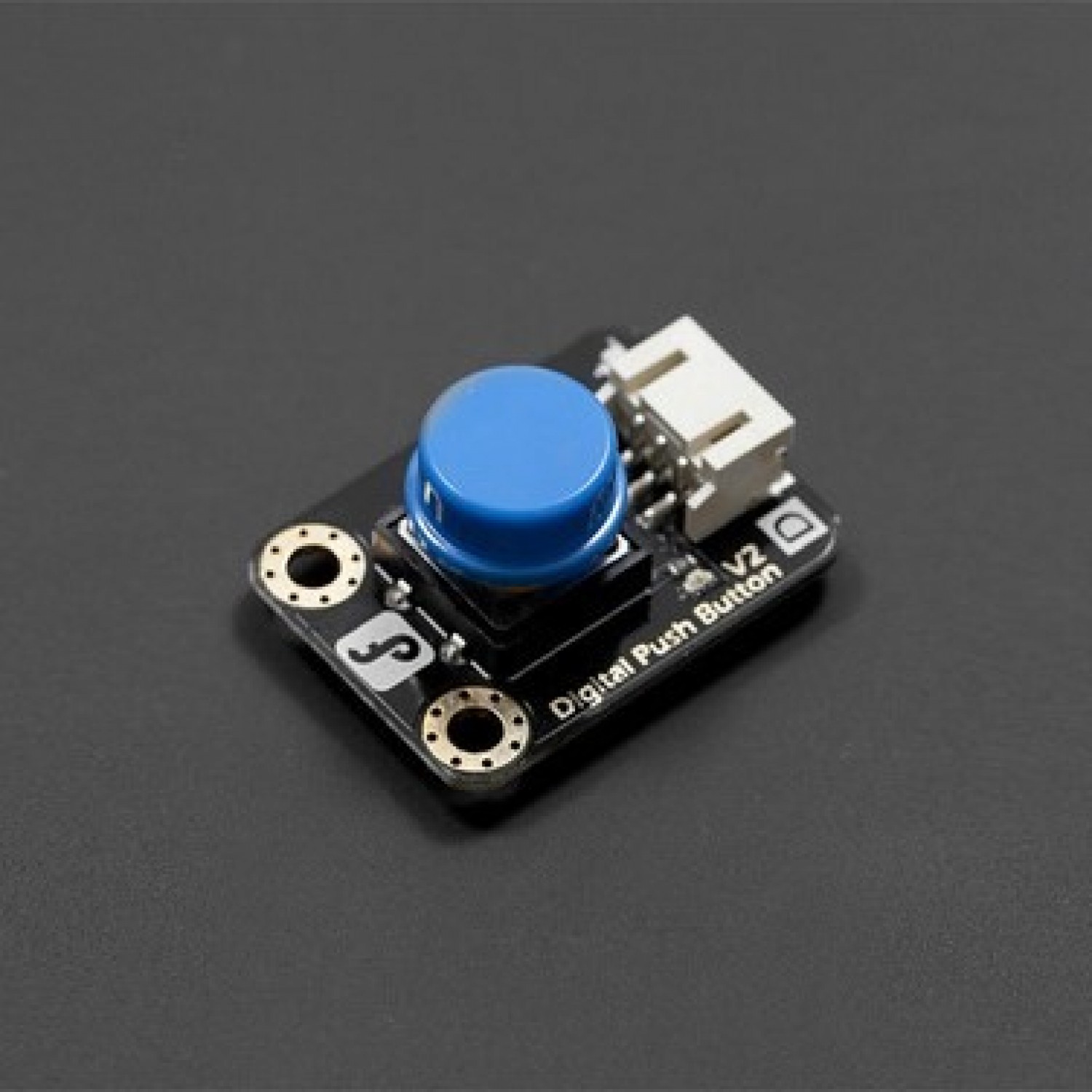 DFRobot Gravity Digital Push Button - Blue - DFROBOT-DFR0029-B