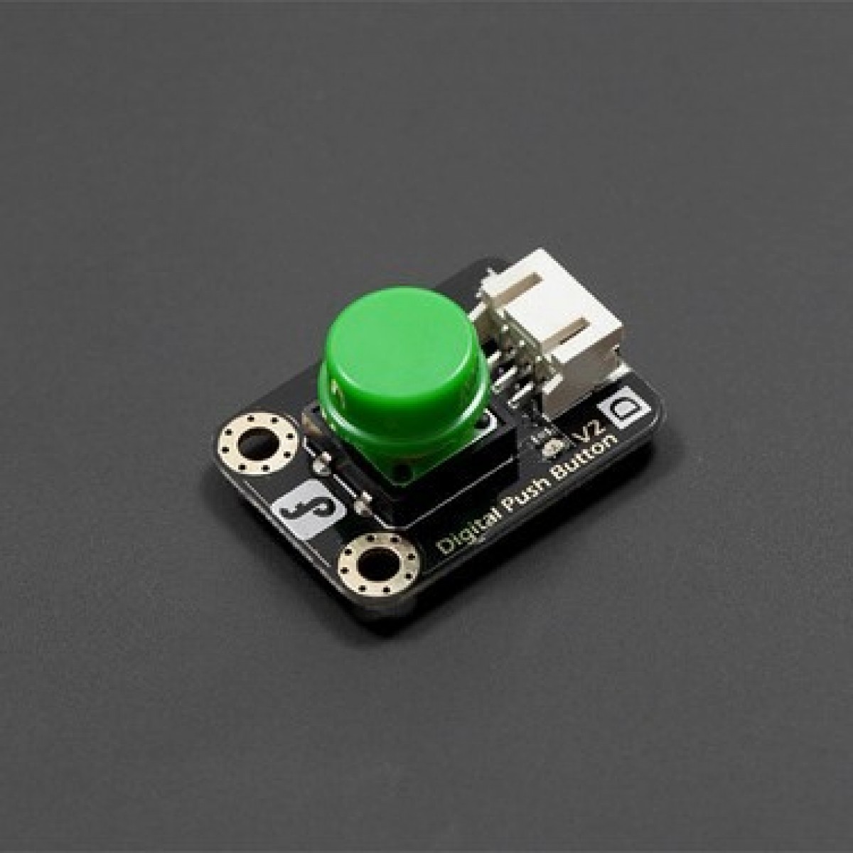 DFRobot Gravity Digital Push Button - Green - DFROBOT-DFR0029-G