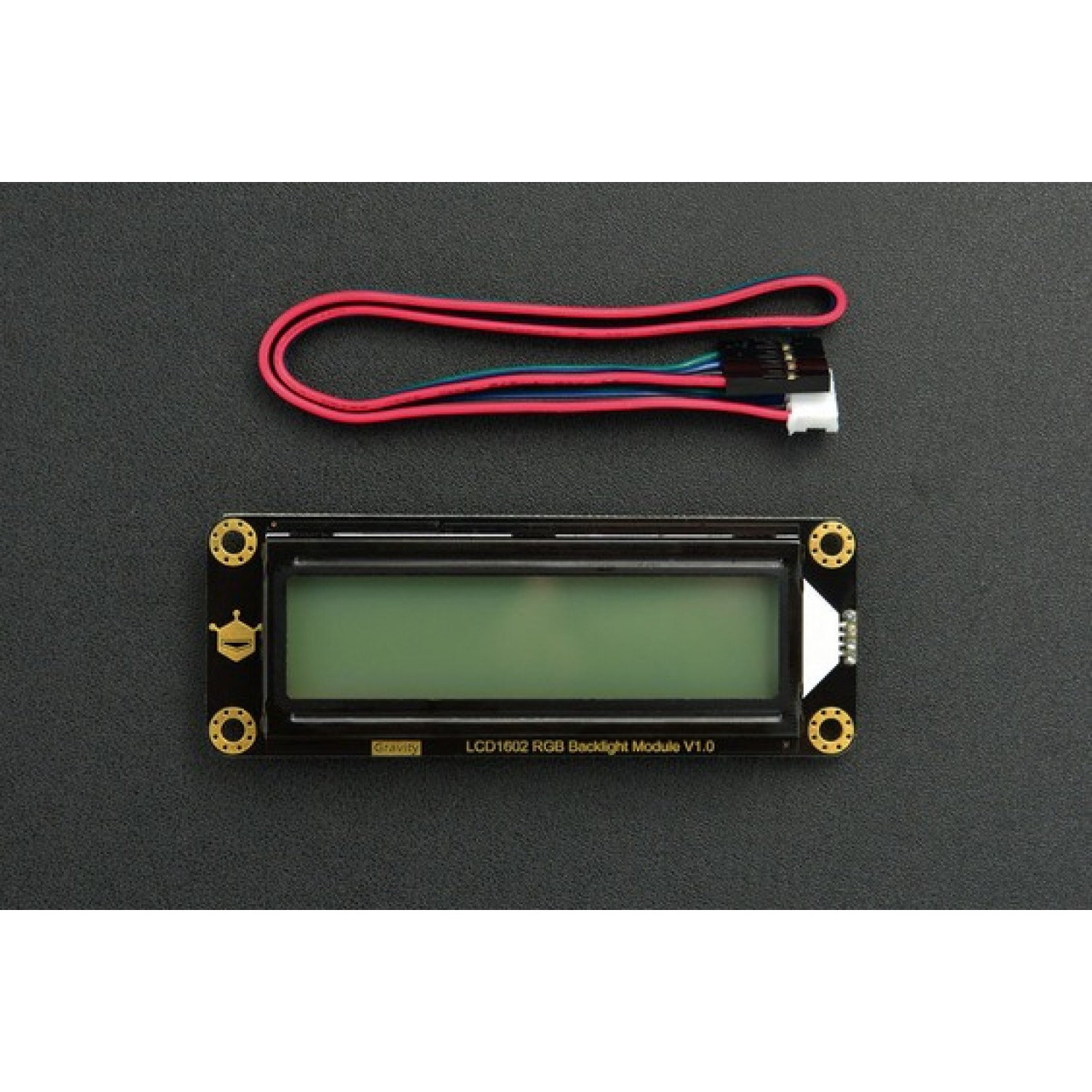 DFRobot Gravity I2C 16x2 LCD with RGB Backlight - DFROBOT-DFR0464