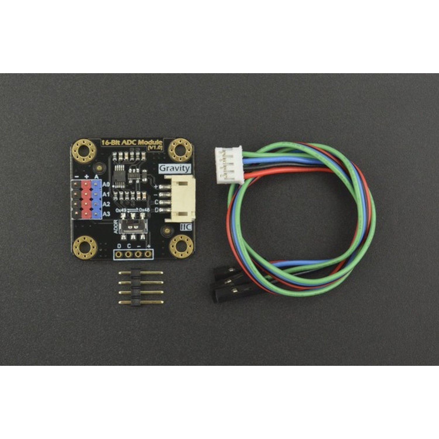 Dfrobot Gravity I2c Ads1115 16 Bit Adc Module Dfrobot Dfr0553