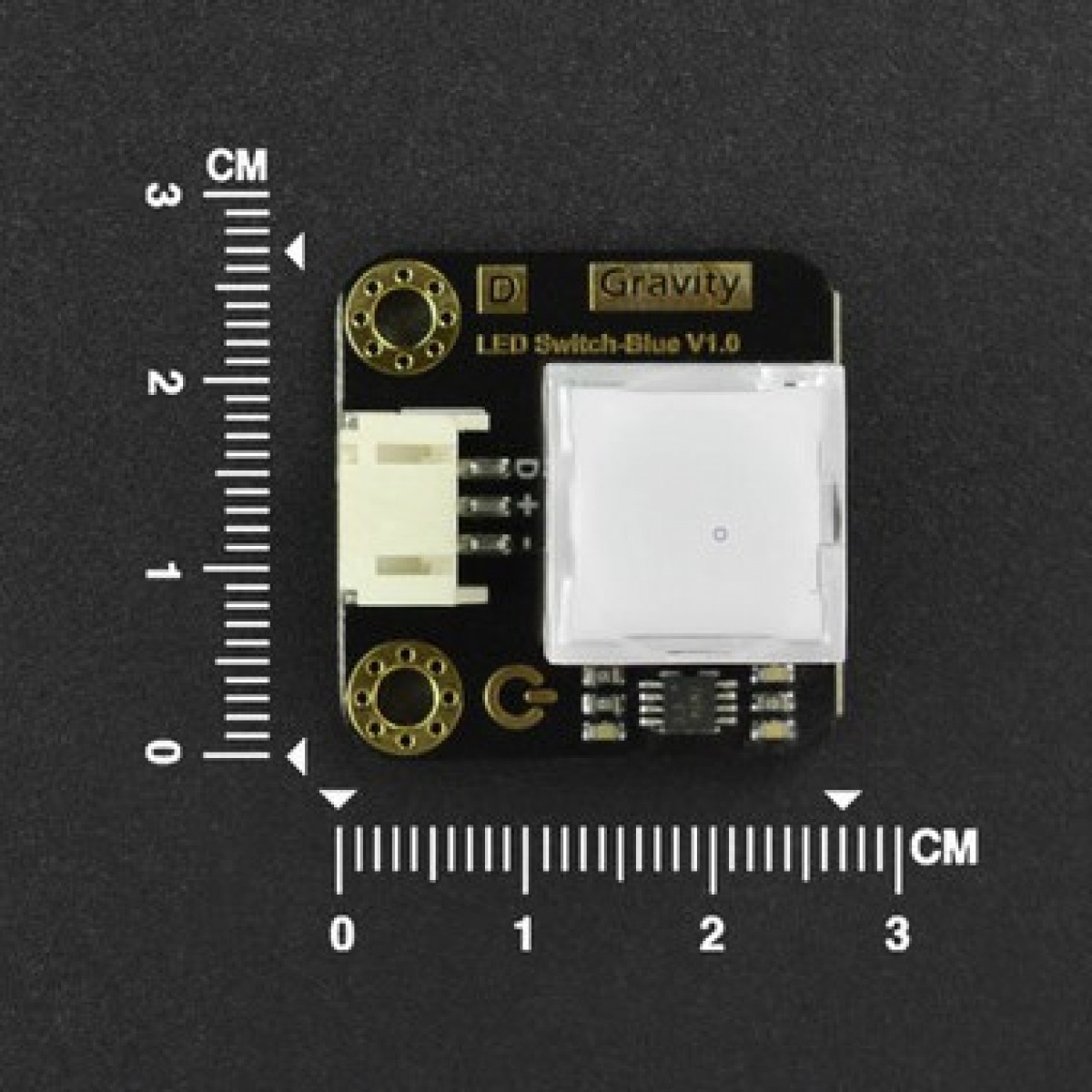 DFRobot Gravity LED Switch - Blue - DFROBOT-DFR0789-B