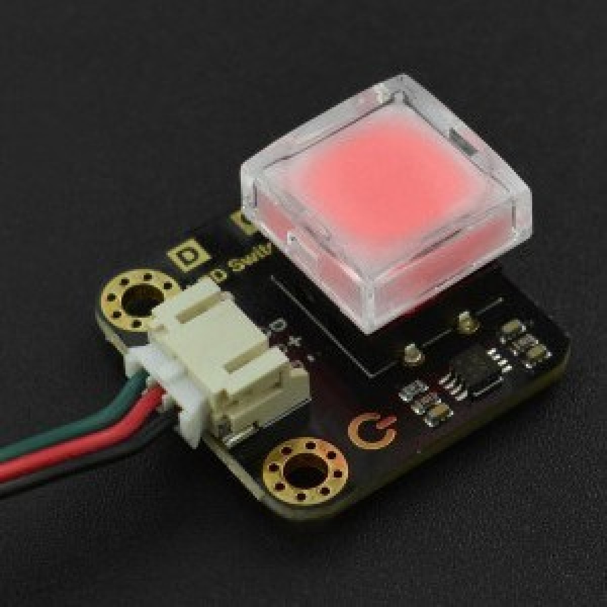 DFRobot Gravity LED Switch - Red - DFROBOT-DFR0789-R