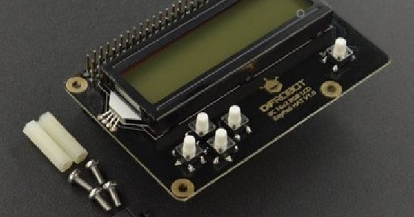 DFRobot I2C 16x2 RGB LCD Keypad HAT met RGB Backlight - voor Raspberry ... DFRobot I2C 16x2 RGB LCD Keypad HAT met RGB Backlight - voor Raspberry ...