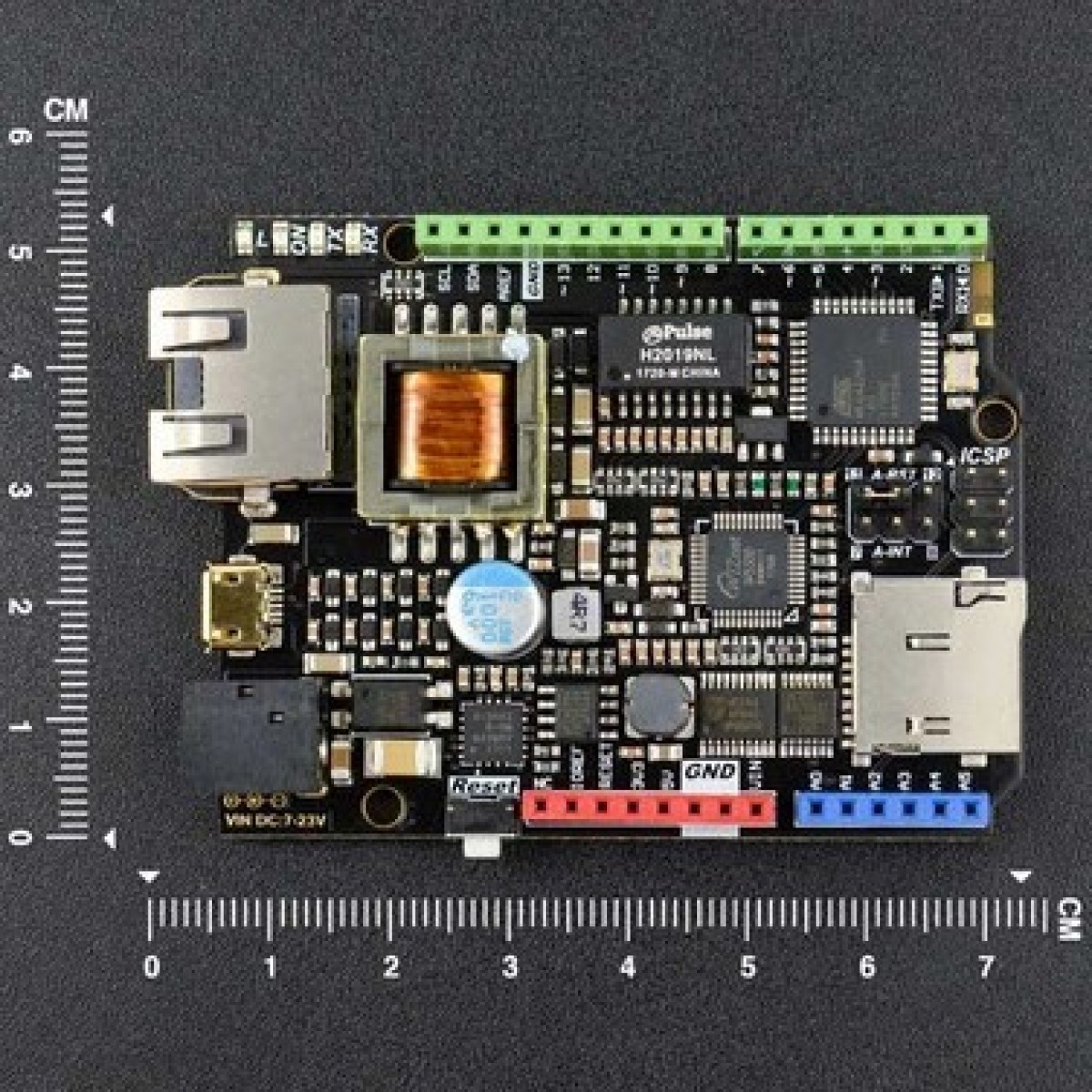DFRobot W5500 Ethernet with PoE IoT Board - Leonardo Compatible - DFROBOT-DFR0342