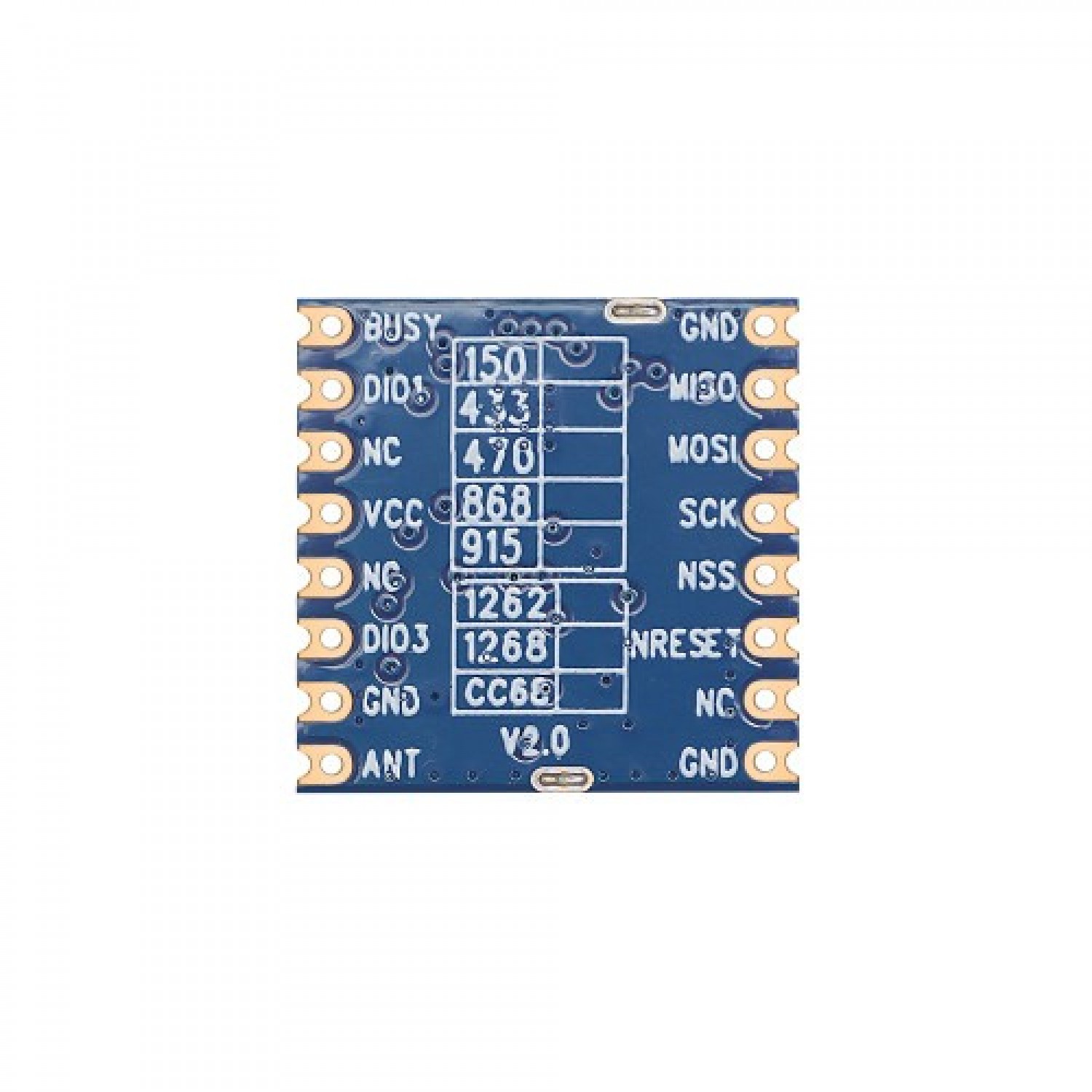 G-NiceRF LoRa1262-868 Module - 868MHz - LORA1262-868
