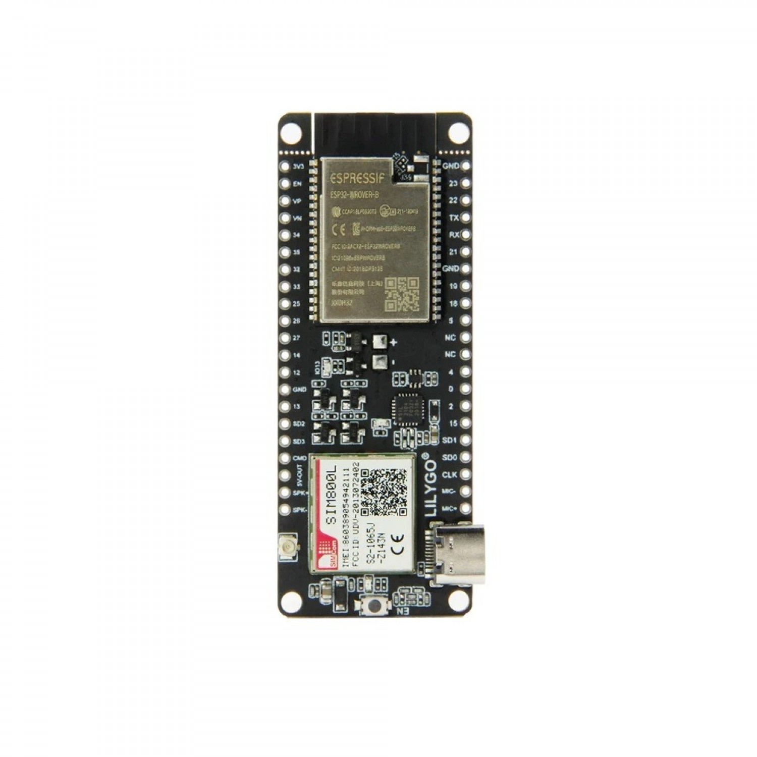 LilyGO TTGO T-Call ESP32 - with SIM800L - IP5306 - LILYGO-H317-Q103 LilyGO TTGO T-Call ESP32 - with SIM800L - IP5306 - LILYGO-H317-Q103
