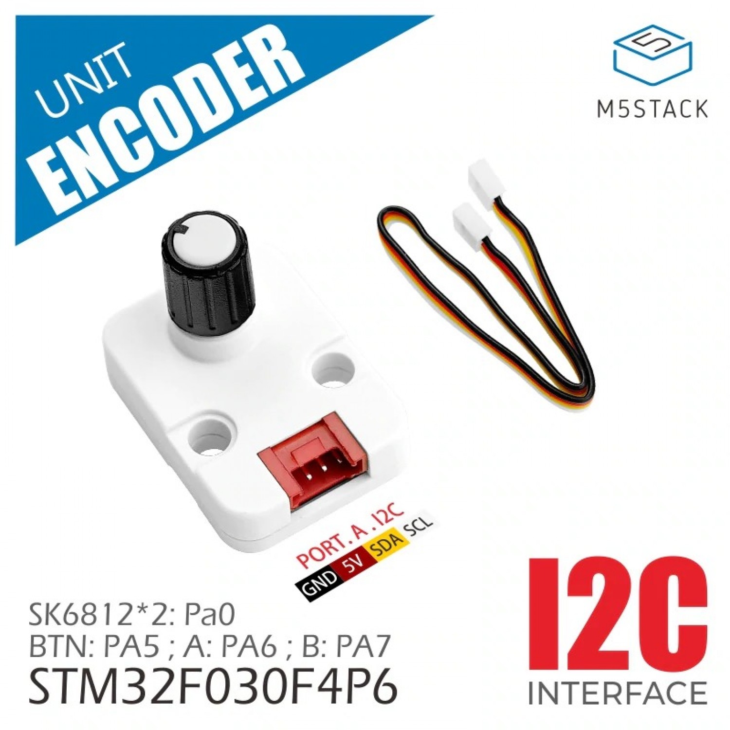 M5Stack Encoder Unit - M5Stack-U135