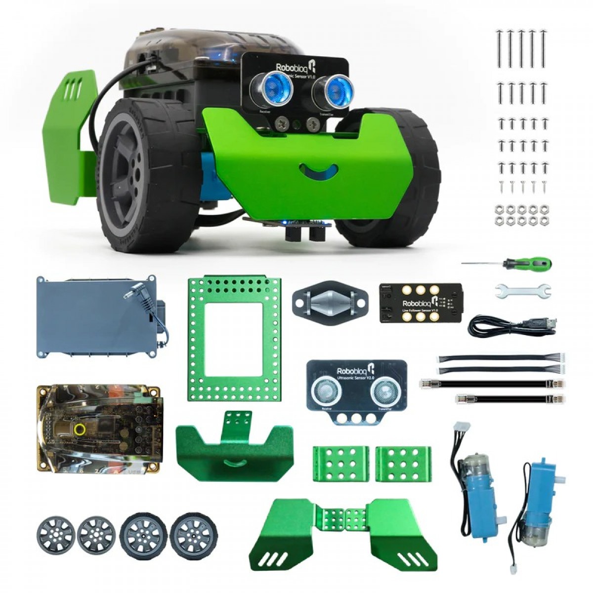 Robobloq Q-Scout - Programmable Robot DIY Kit - RB-00002