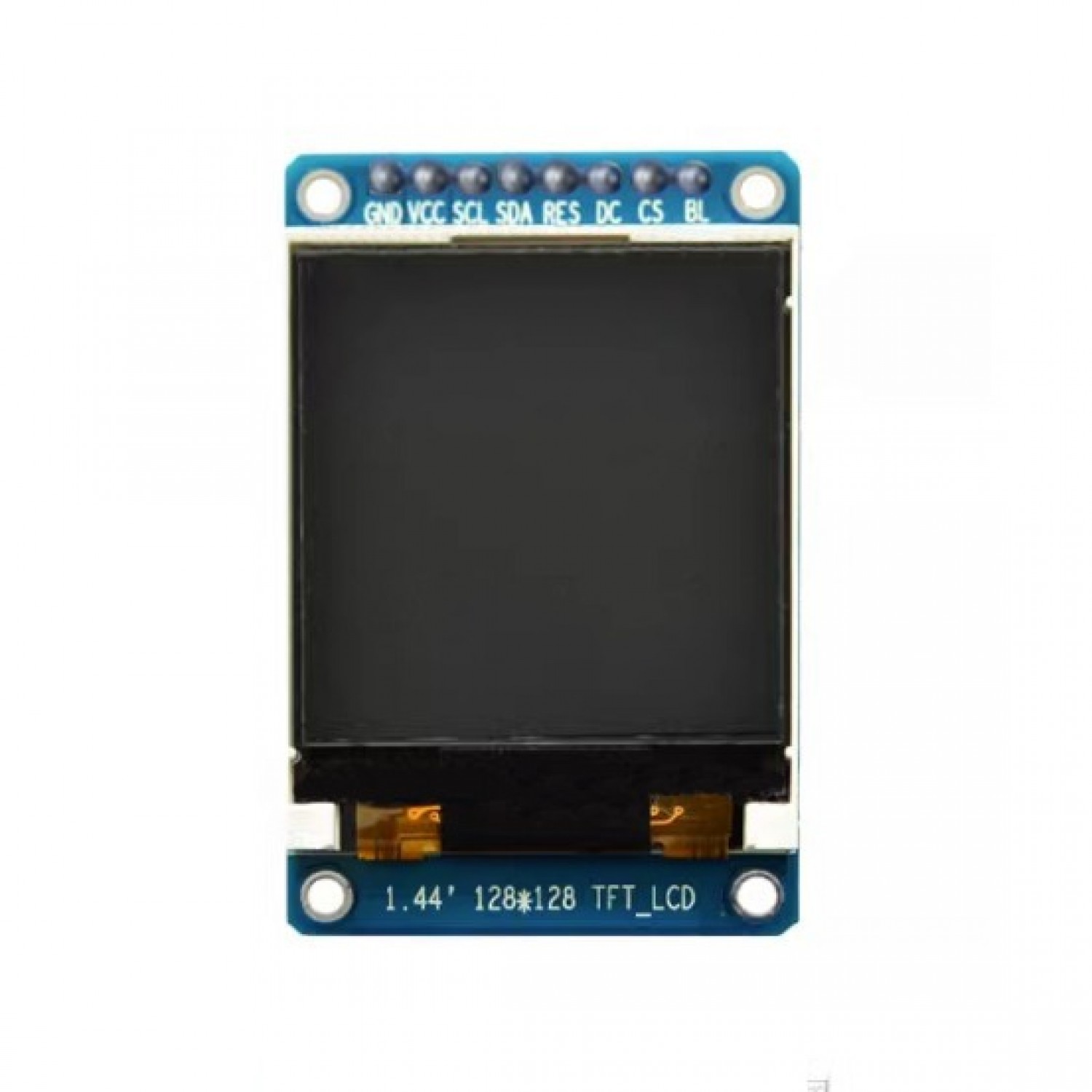 1.44 inch TFT Display 128*128 pixels - SPI - ST7735S - 5V - ZJY-TFT144-5V-ST7735