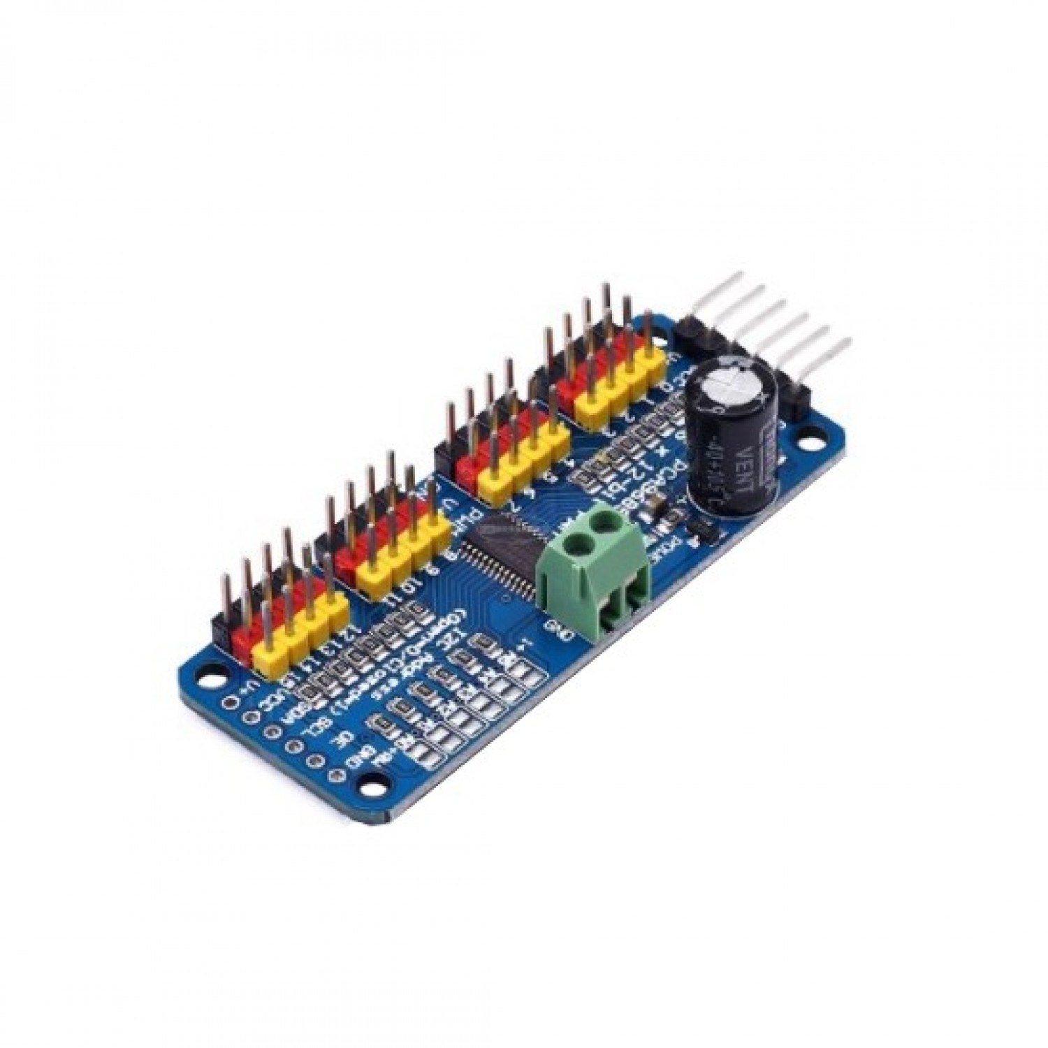 16-channel I2C PWM-Servo Controller - PCA9685 - 16CHPCA9685MOD