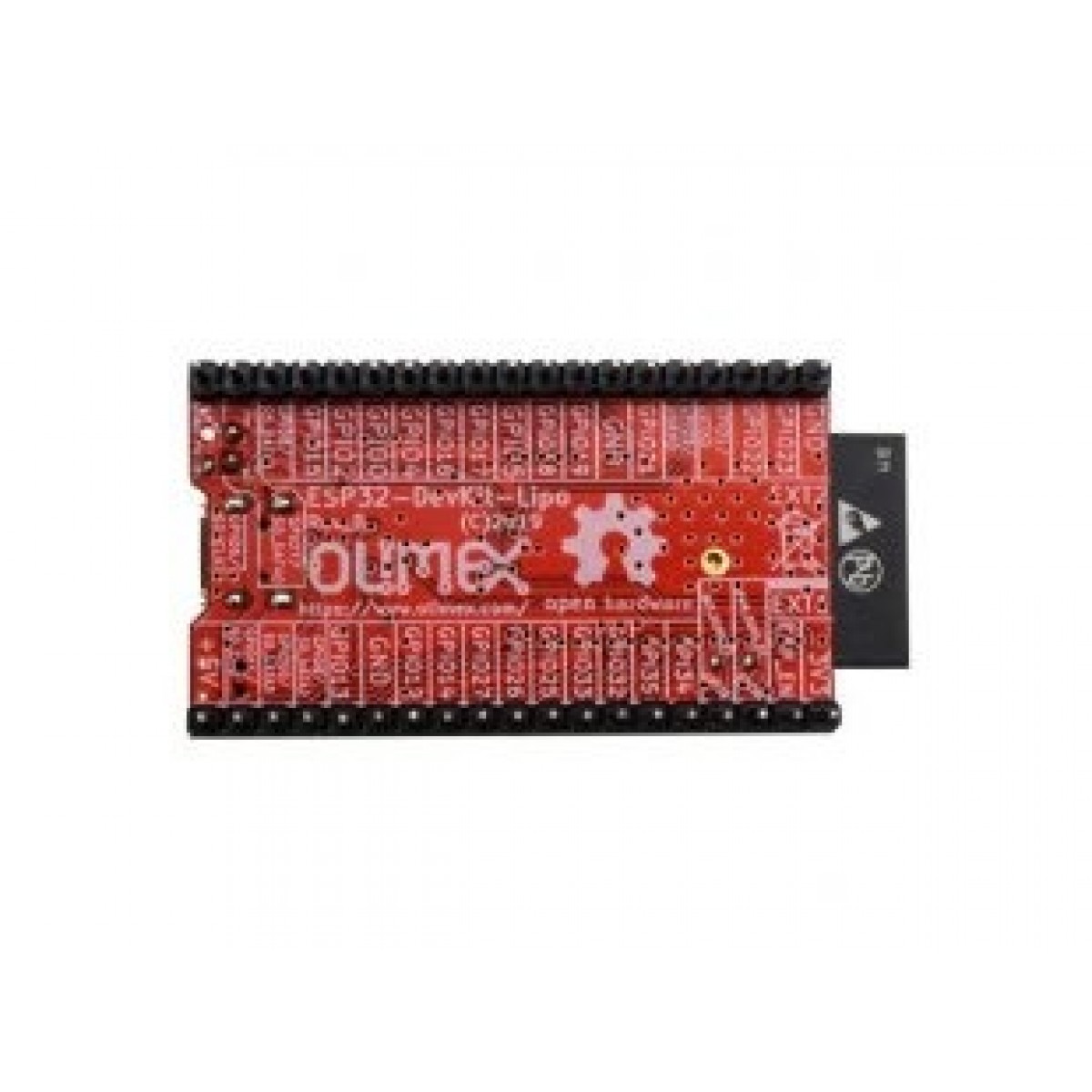 Olimex ESP32-WROVER-DevKit-Lipo - OL-ESP32-WROVER-DEVKIT-LIPO