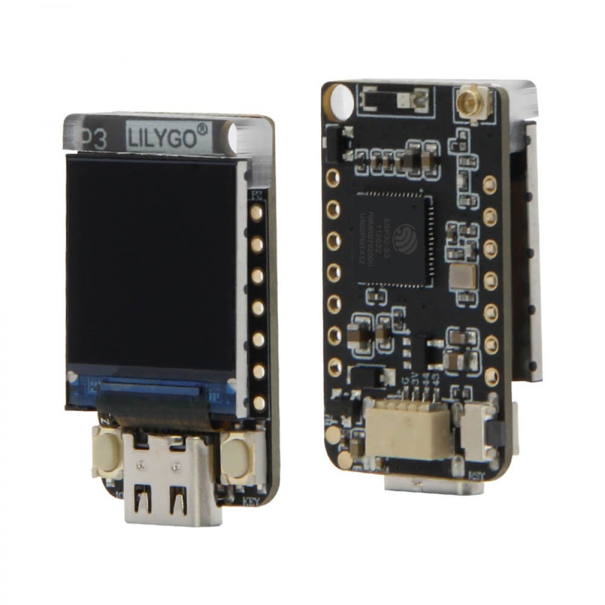 Lilygo T Qt Pro Esp32 S3 8mb Flash With 085 Inch Ips Display Soldered Headers Lilygo H628
