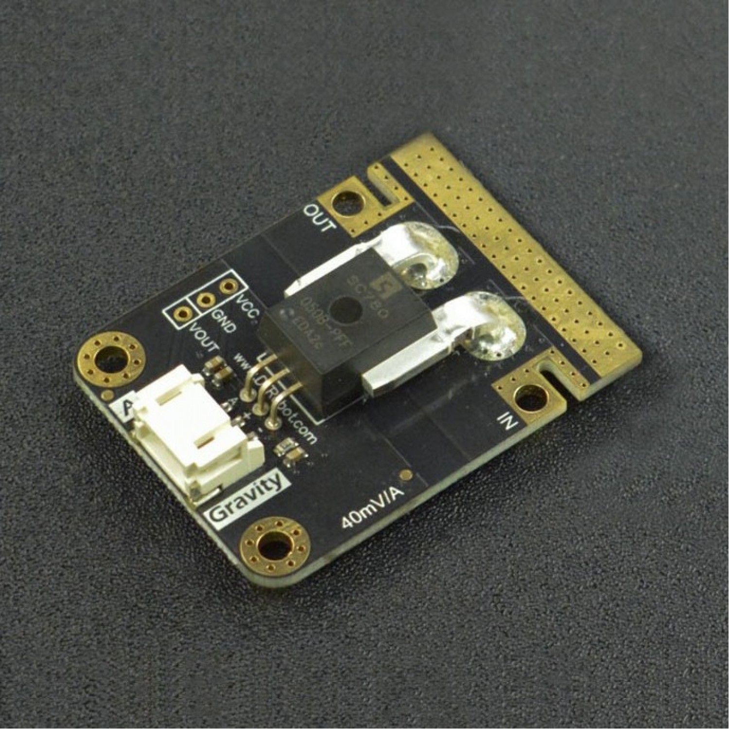 Dfrobot Gravity Analog 50a Current Sensor Ac And Dc Sc780 Dfrobot