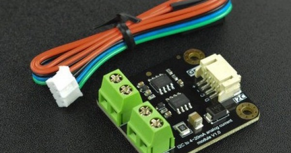 DFRobot Gravity I2C 4-20mA DAC Module - Digital to Analog Current ...