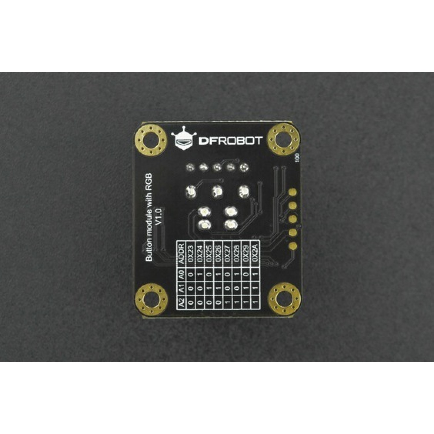 DFRobot Gravity RBG LED Drukknop Module - I2C - DFROBOT-DFR0991