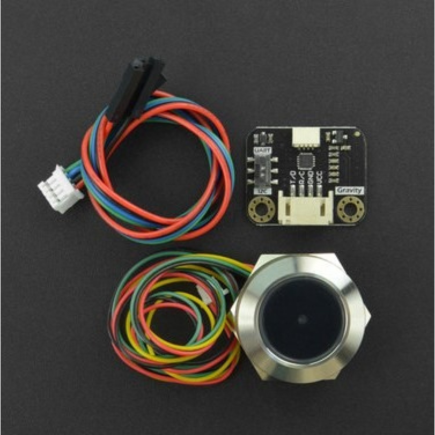 Dfrobot Gravity Ring 1d And 2d Code Scanner Qr Barcode Gm60 Dfrobot Sen0486