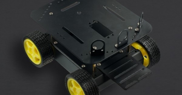 DFRobot Pirate - 4WD Mobiel Platform voor Arduino - DIY Kit - DFROBOT-ROB0003