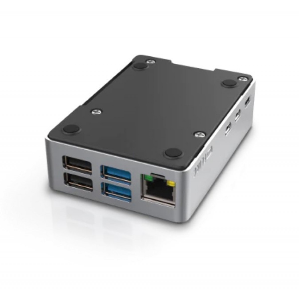 Flirc Raspberry Pi 5 Case - Aluminium-Black - FLRPI5CASE