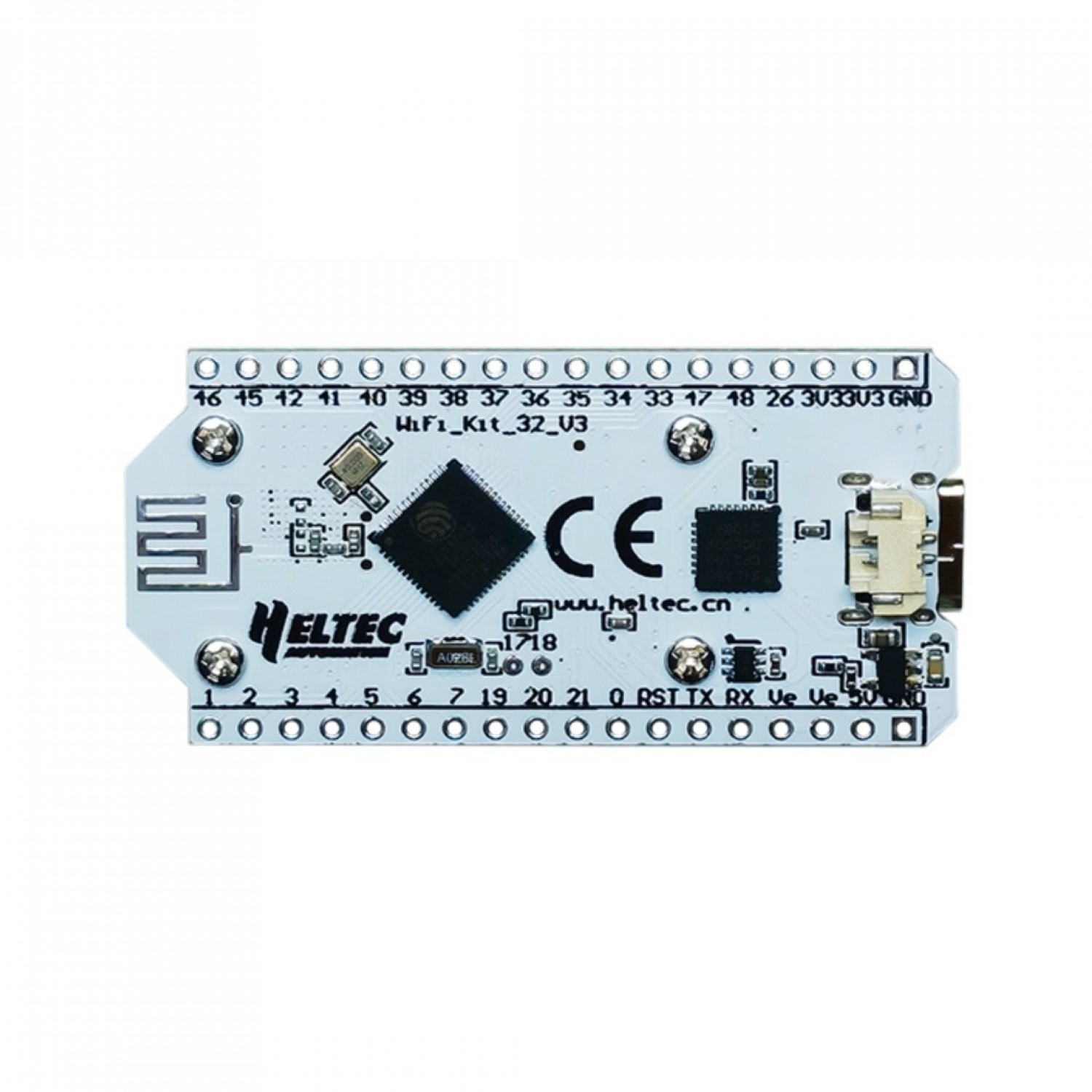 Heltec Wi-Fi Kit 32 - ESP32-S3 - met 0.96 inch OLED Display - HTIT-WB32_V3