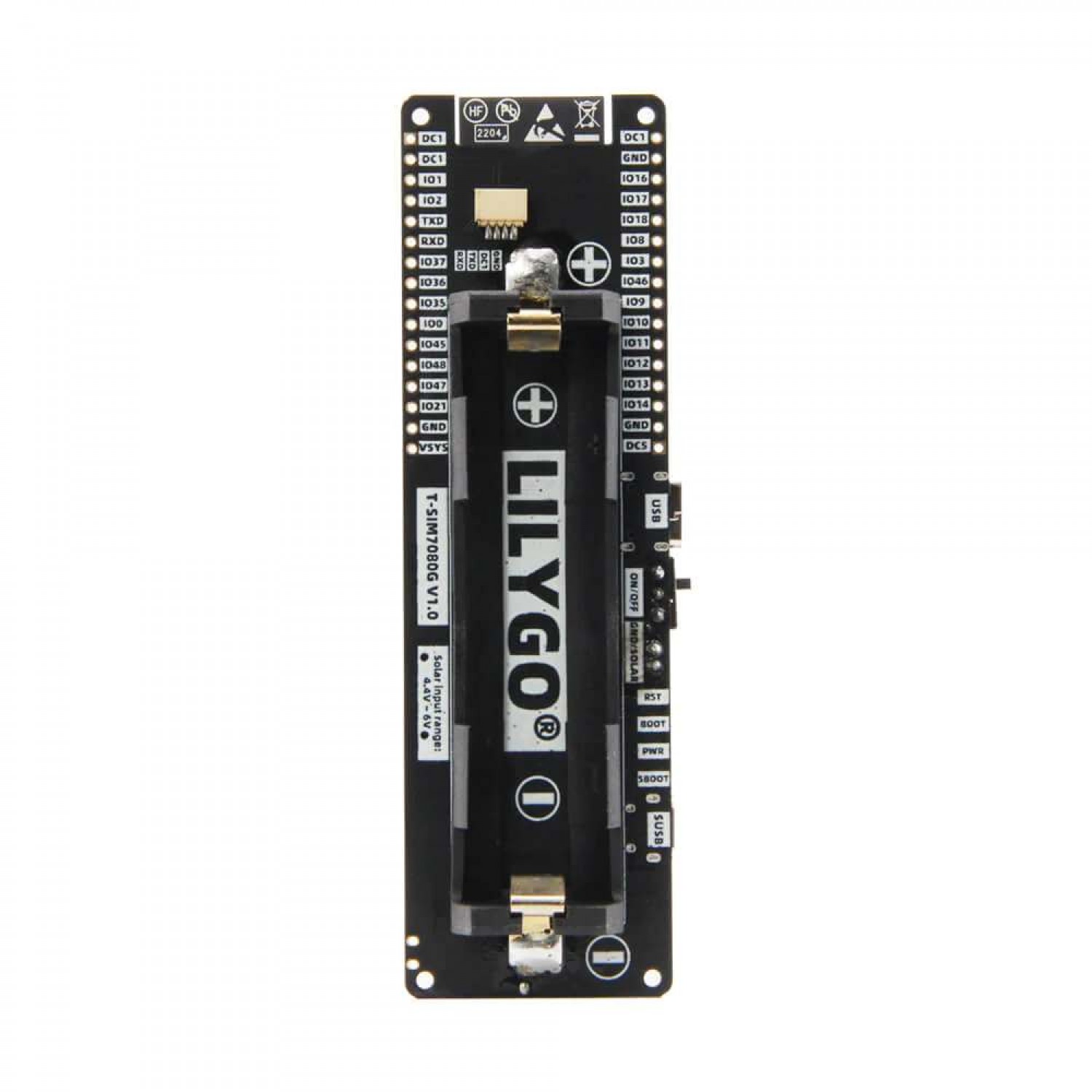 LilyGO T-SIM7080G-S3 ESP32-S3 Development Board - with 18650 Battery ...