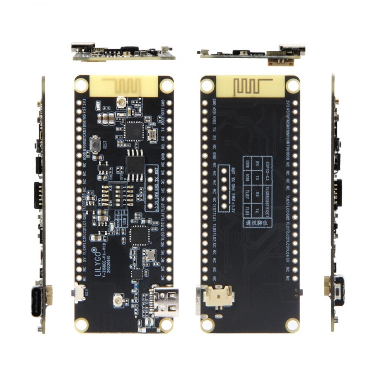 Lilygo T Zigbee Pa Esp32 C3 Tlsr8258 Dual Mcu Lilygo H573