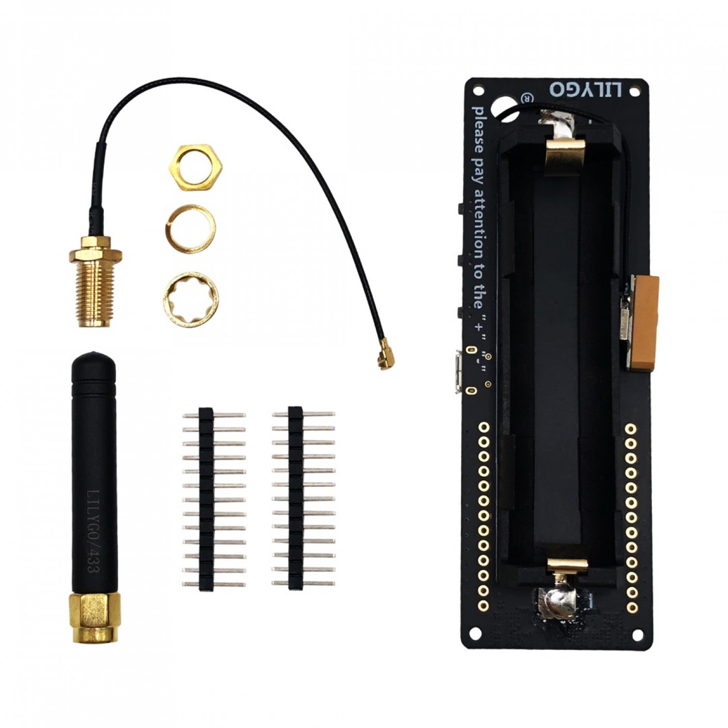 LilyGO T-Beam V1.2 AXP2101 - LoRa 433MHz - NEO-M8N GNSS - ESP32 ...