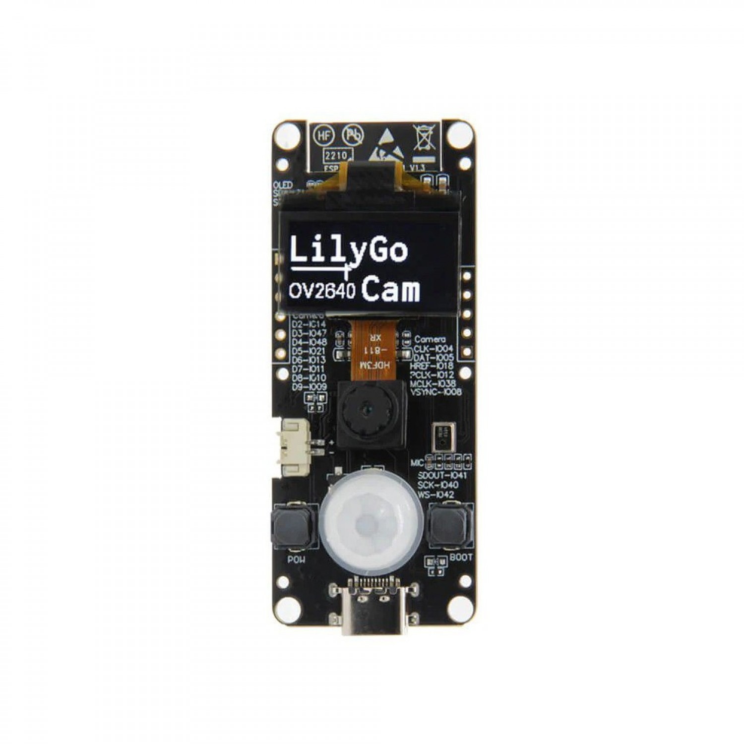 LilyGO T-Camera S3 OV2640 - ESP32-S3 - LilyGO-H591
