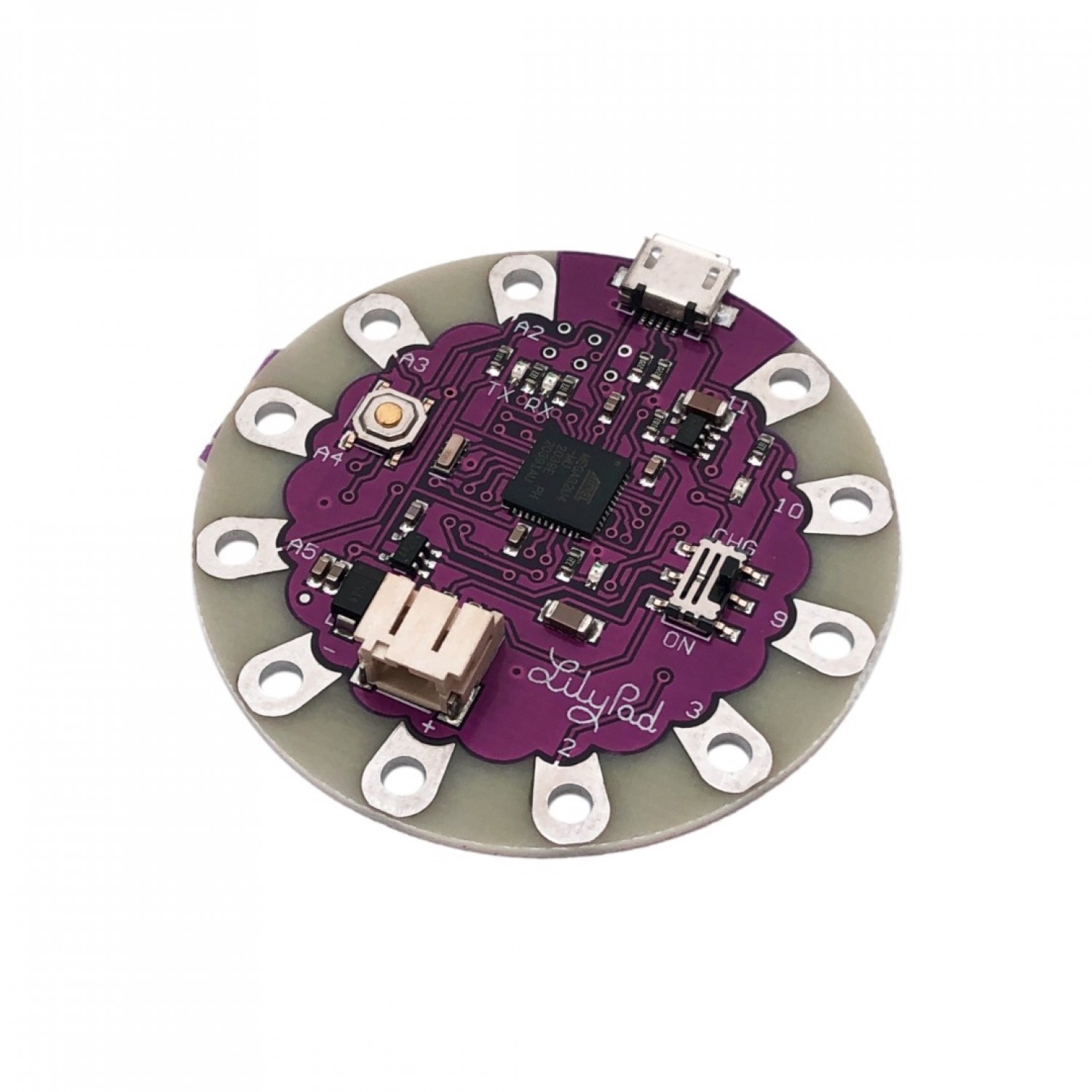 LilyPad ATmega32u4 3.3V - With Li-po charger - LILYPADAT32U4LIPO