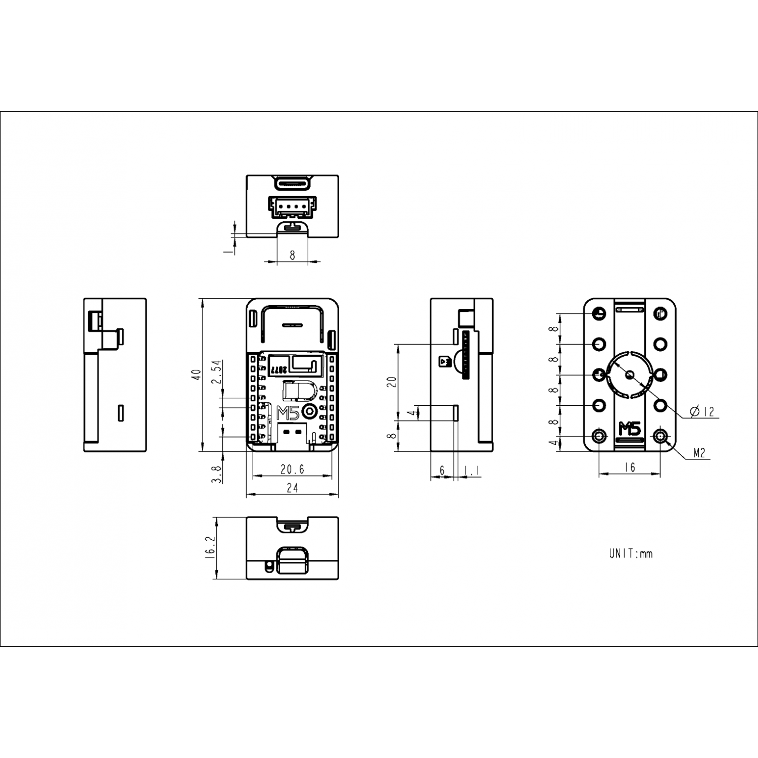 M5stack M5capsule With Integrated M5stamps3 Esp32 S3 M5stack K129
