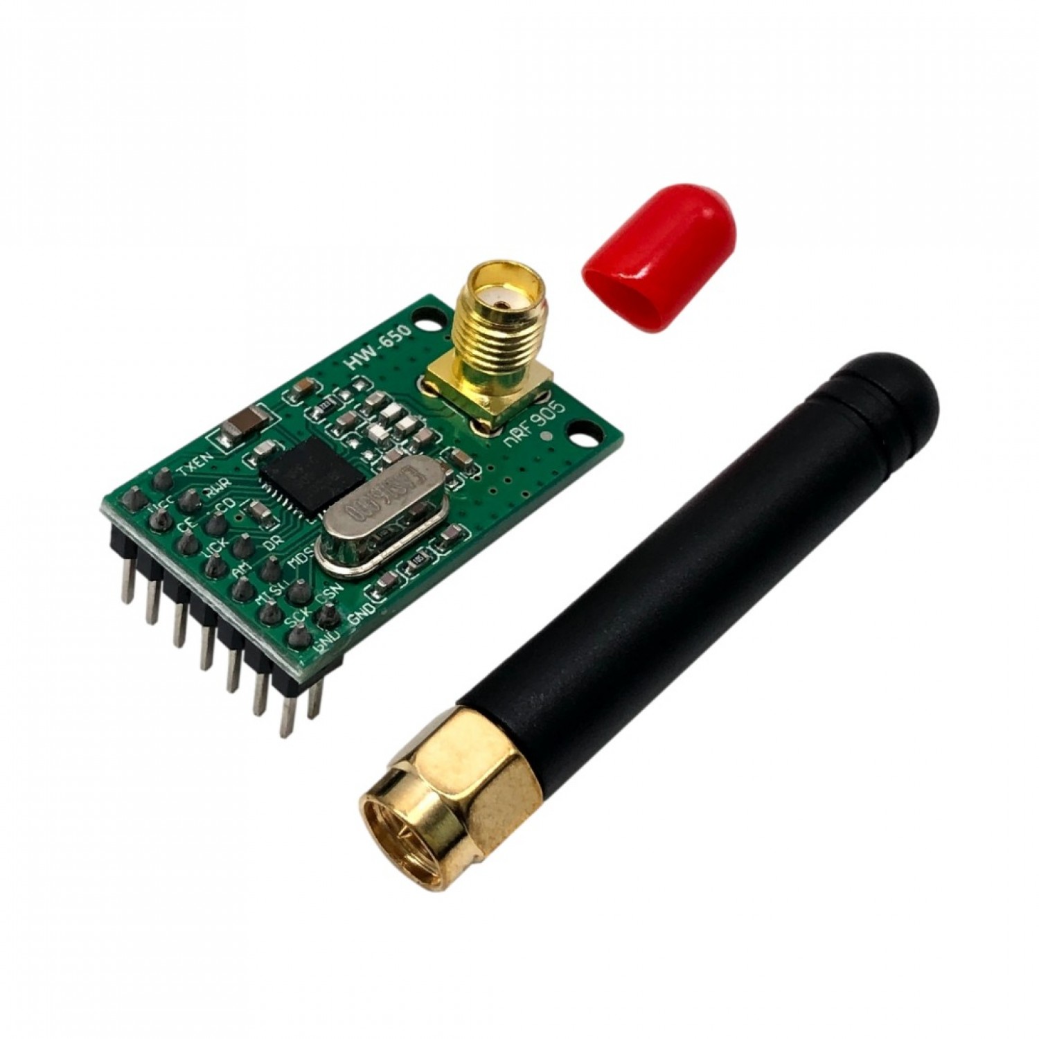 NRF905 RF Transceiver Module - 3.3V - with Antenna - NRF905MOD