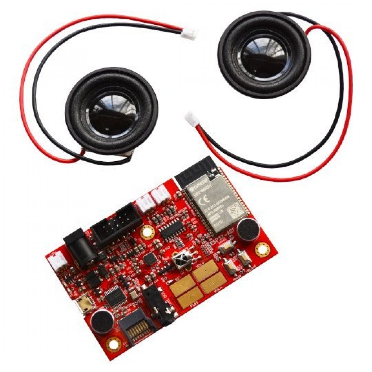 Olimex ESP32-ADF Audio Development Board - including 2x3W Speakers - OL ...