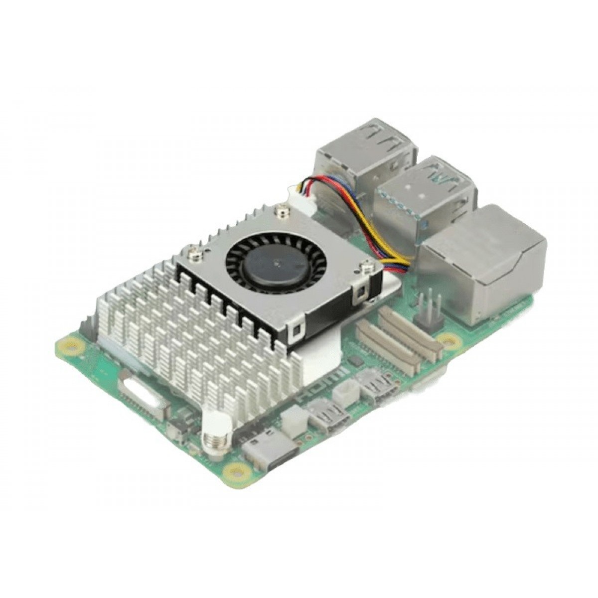 Raspberry Pi Active Cooler - Heatsink and PWM Fan- for Raspberry Pi 5 ...