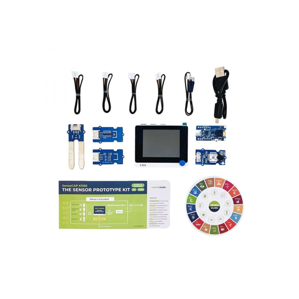 Seeed - SenseCAP K1100 - The Sensor Prototype Kit with LoRa and AI ...
